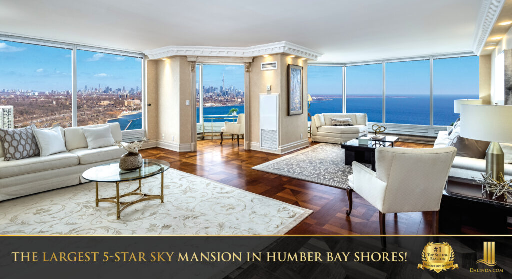 The largest 5-star sky mansion in Humber Bay Shores - Palace Place, 1 ...