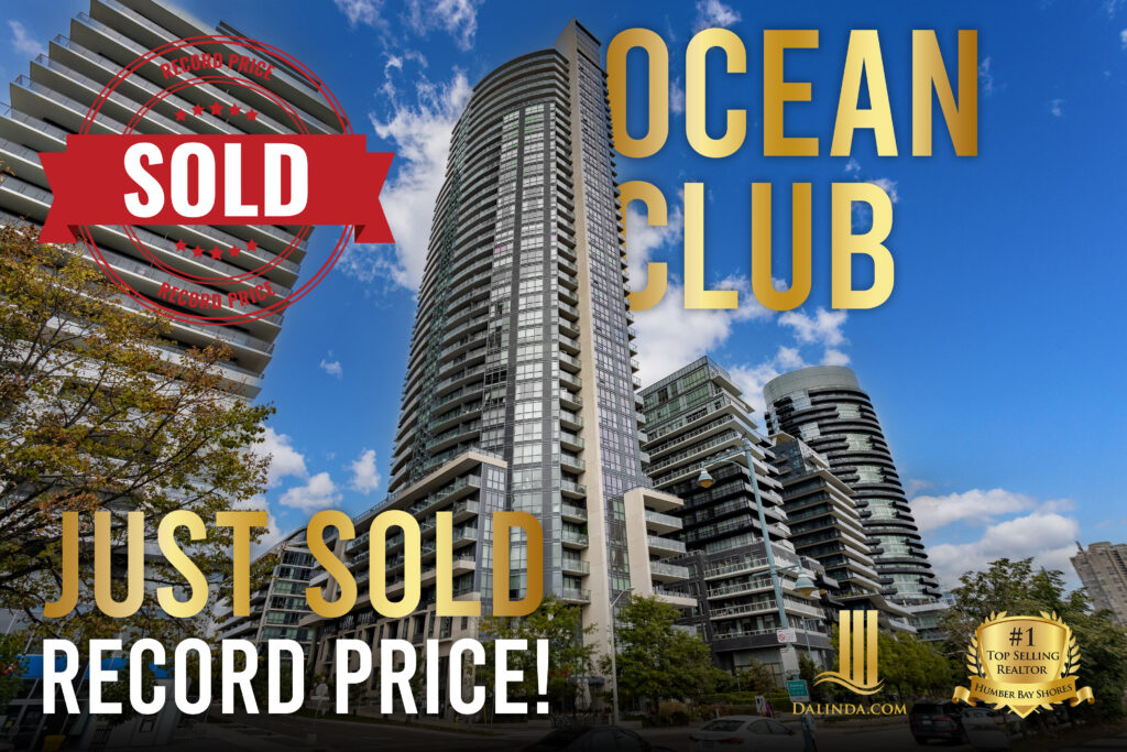 Area Market Update: Just Sold at Ocean Club in Humber Bay Shores ...